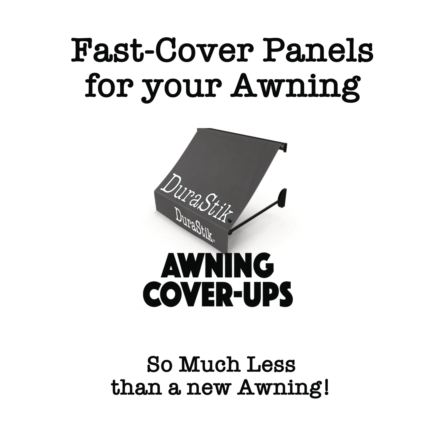 Fast-Cover Panels for your Awning – LetterBank | MyDIYsigns