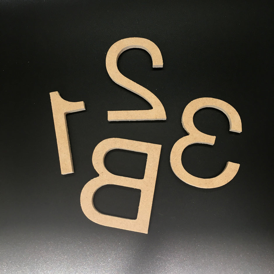 Letters for Casting Concrete+Pavers – LetterBank | MyDIYsigns