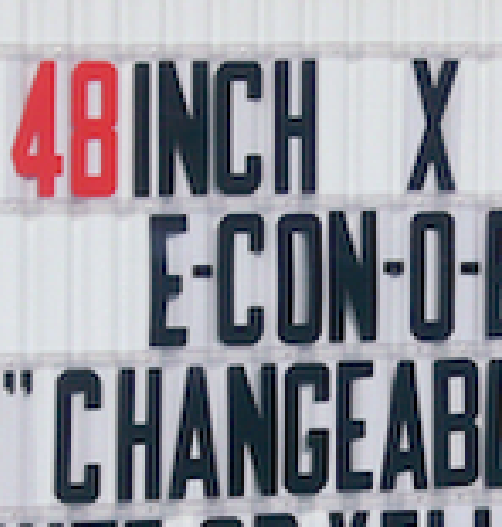 Econo 4x8 Readerboard Sign – LetterBank | MyDIYsigns