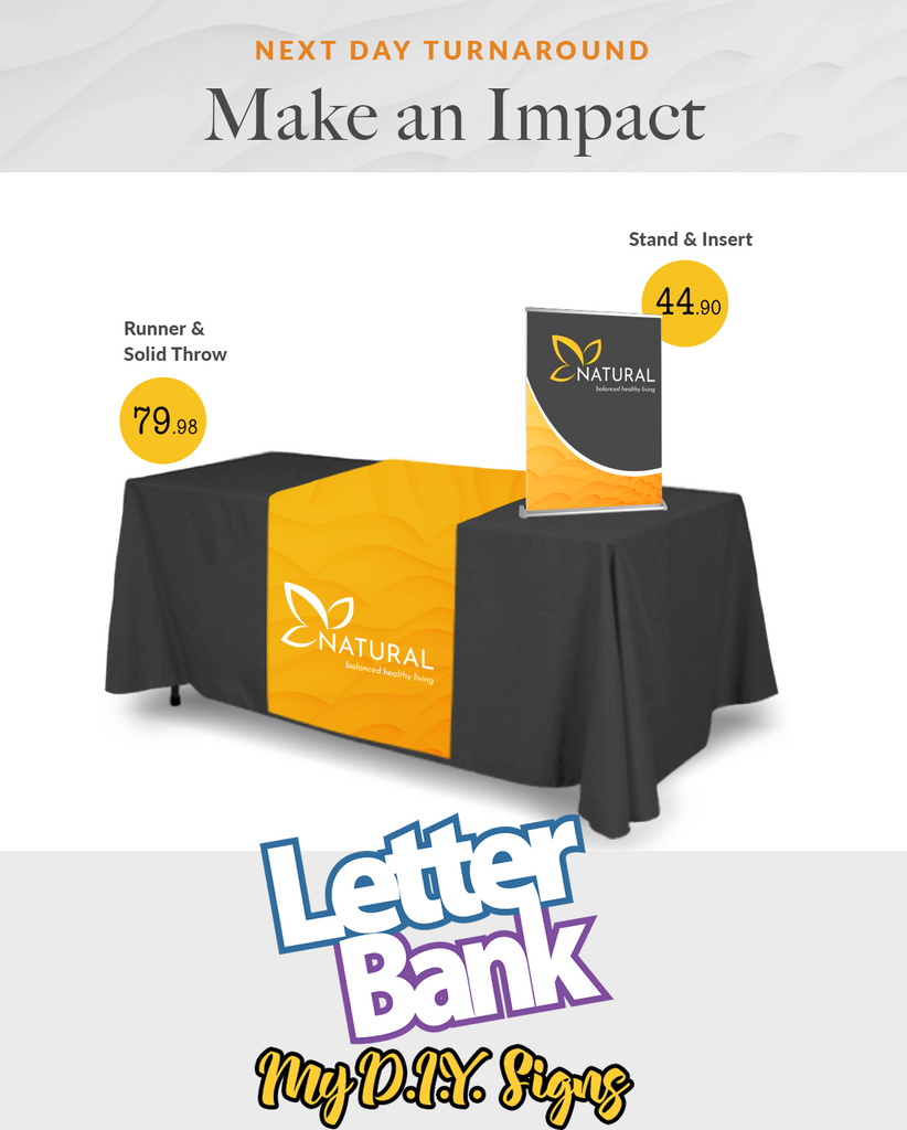 Signs, Printing, Decals, Table Cloths and DIY Sign Products ...