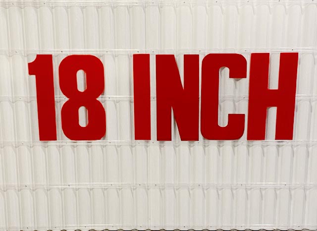 Readerboard GIANT 18" letters! Sold individually. – LetterBank | MyDIYsigns