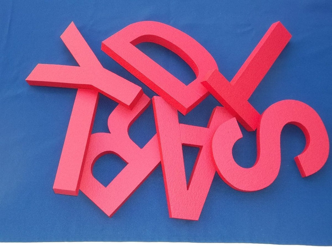 Letters for Casting Concrete+Pavers – LetterBank | MyDIYsigns