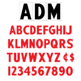 Pronto Lifetime™ Warranty Letter 100-Piece ADM – LetterBank | MyDIYsigns
