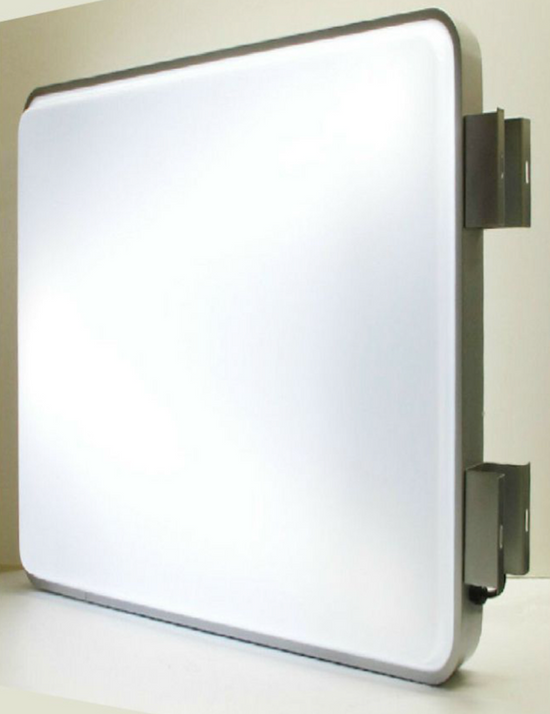 Trendy Square Outdoor Lighted LED Sign Cabinet. Add graphics ...