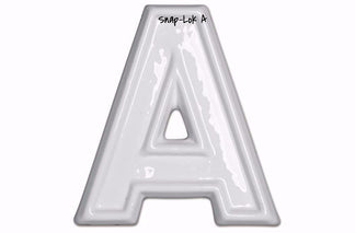 DISCONTINUED Marquee Letters, Snap-Lok Molded Lifetime Letters ...