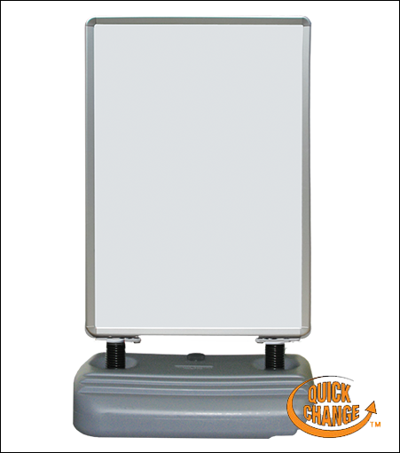 Super wind sign frame, ballasted – LetterBank | MyDIYsigns