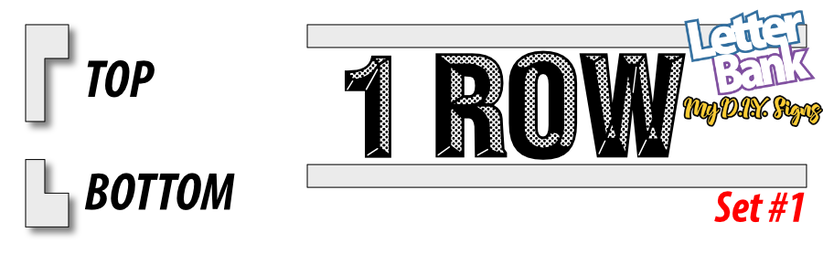 Track for Lighted Outdoor Signs with Rigid Sign Letters, 8 foot length ...